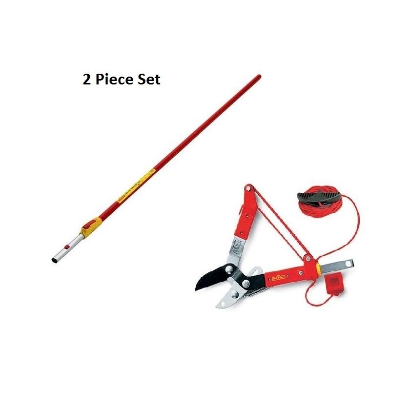 Wolf Garten ZMV4 + RCM - 4 Metre Handle and Anvil Tree Lopper Set